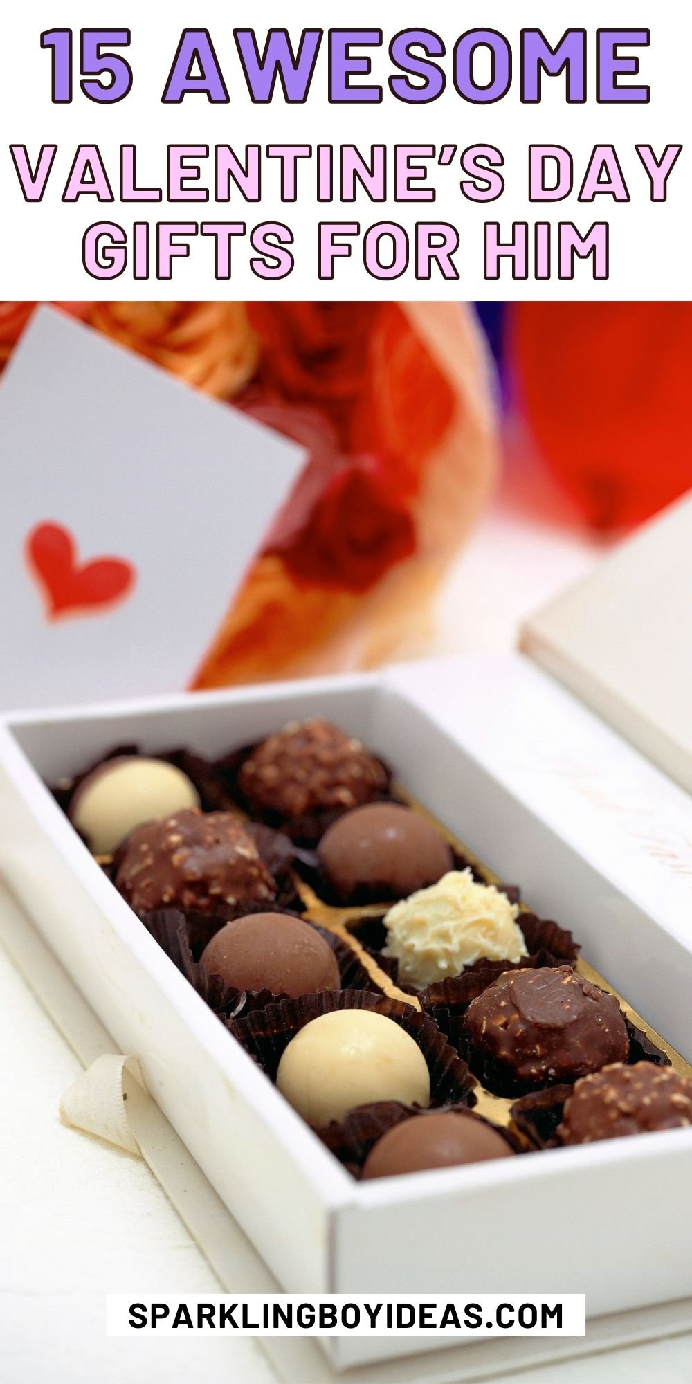 15 Best Valentines Day Gifts for Him - Sparkling Boy Ideas
