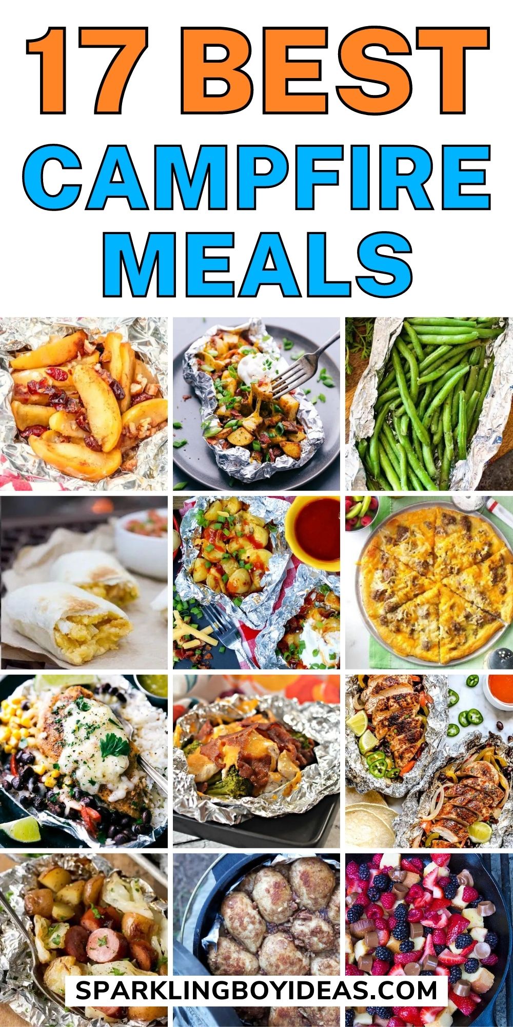 17 Delicious And Easy Campfire Meals - Sparkling Boy Ideas