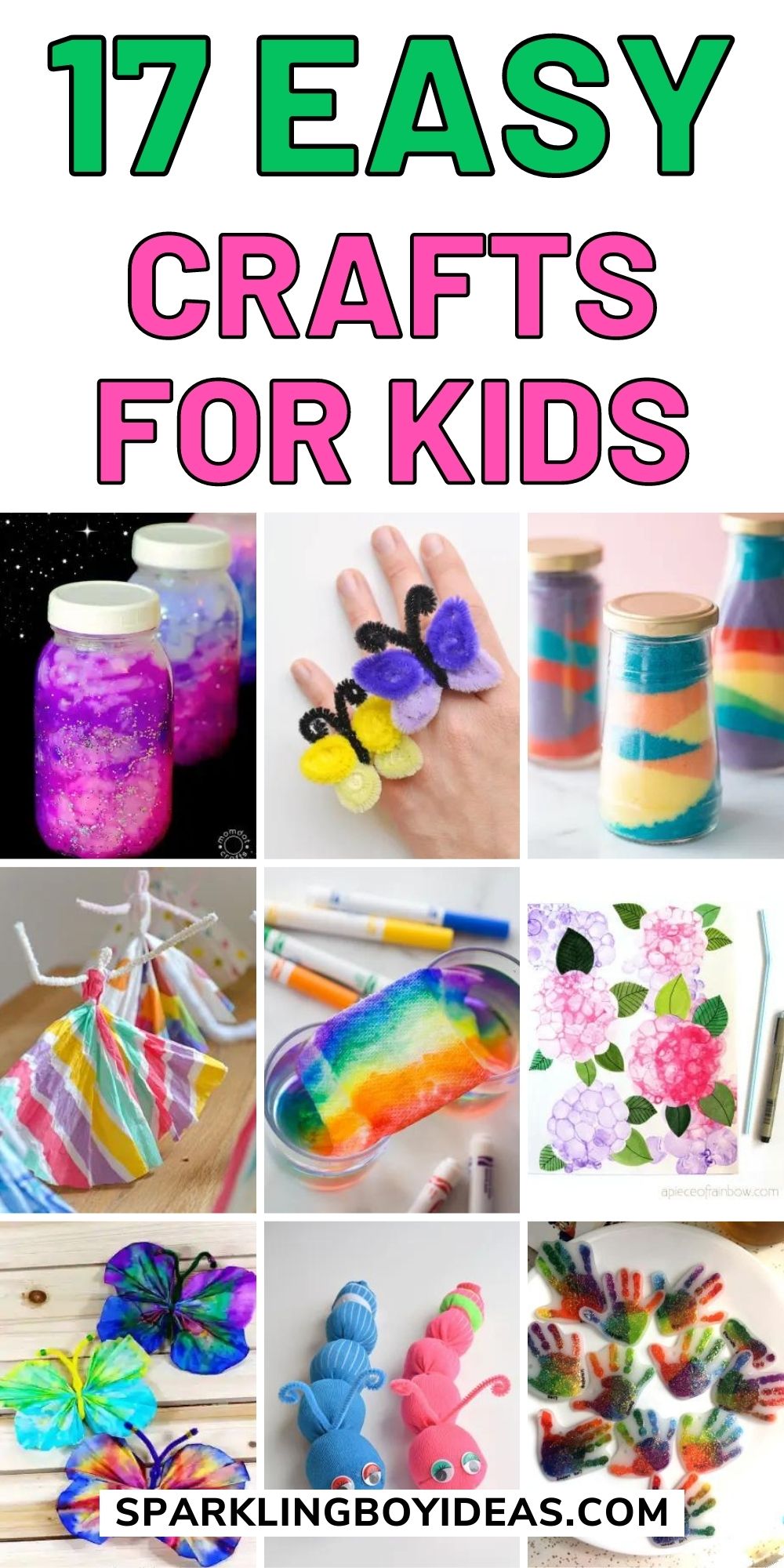 17 Fun Easy Crafts For Kids - Sparkling Boy Ideas