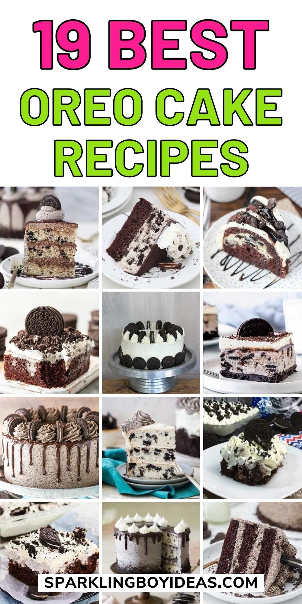19 Simple Oreo Cake - Sparkling Boy Ideas