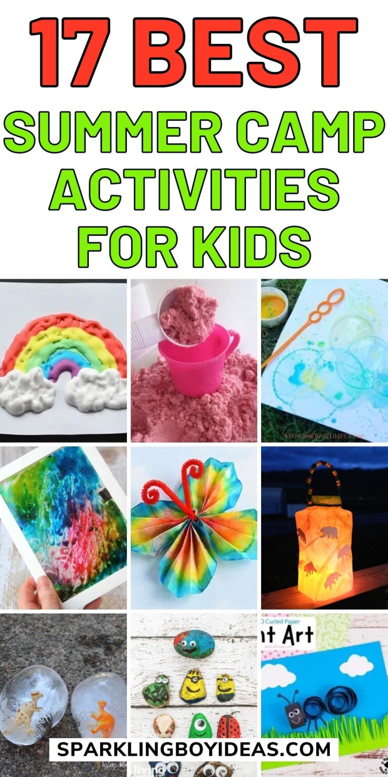 17 Fun Summer Camp Activities - Sparkling Boy Ideas