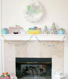 17 DIY Easter Mantle Decor - Sparkling Boy Ideas