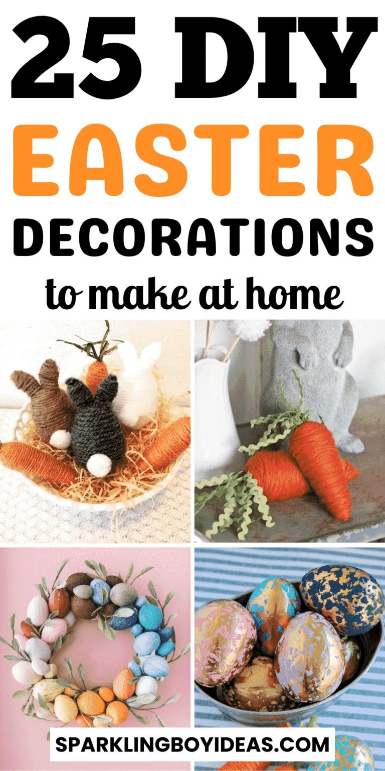 25 Easy DIY Easter Decorations - Sparkling Boy Ideas