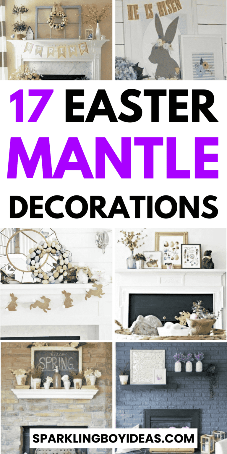 17 DIY Easter Mantle Decor - Sparkling Boy Ideas