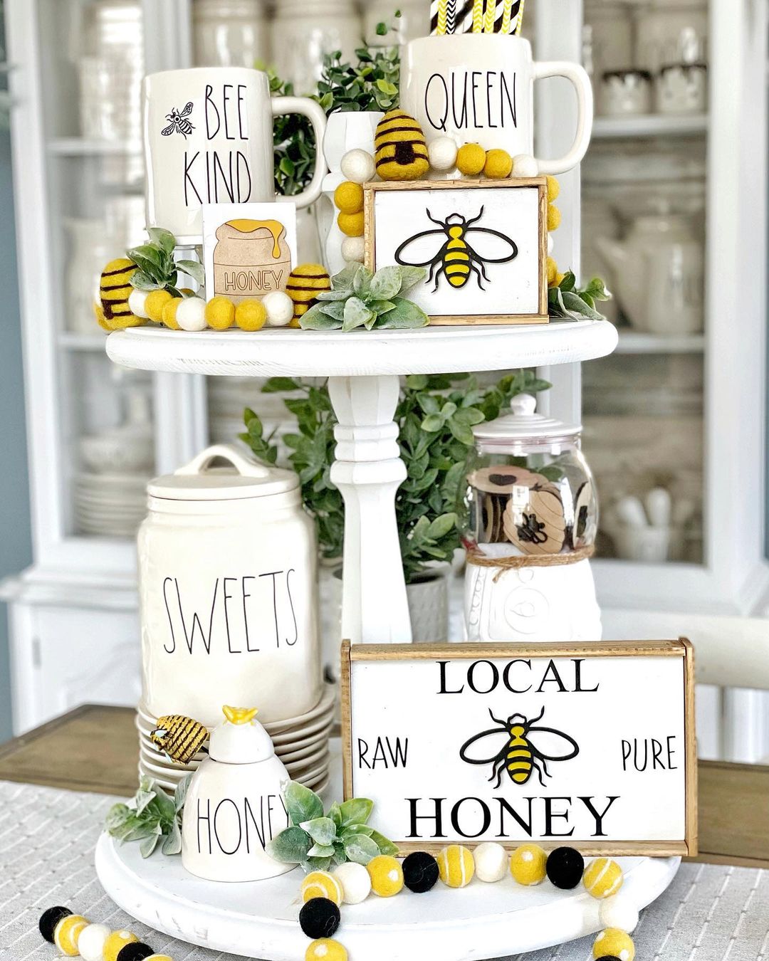 17 Best DIY Summer Tiered Tray Decor - Sparkling Boy Ideas