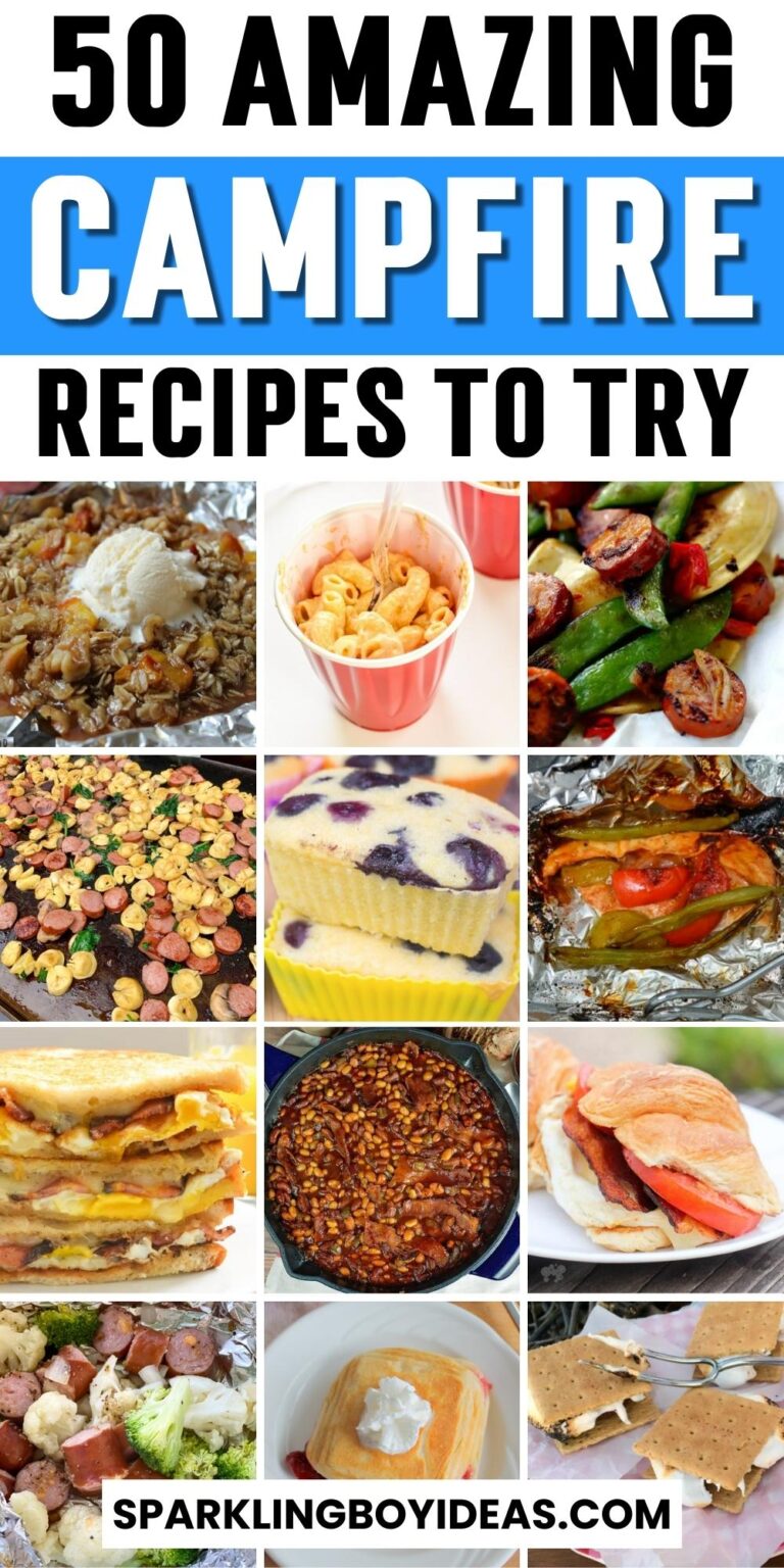 50 Simple Easy Campfire Recipes - Sparkling Boy Ideas