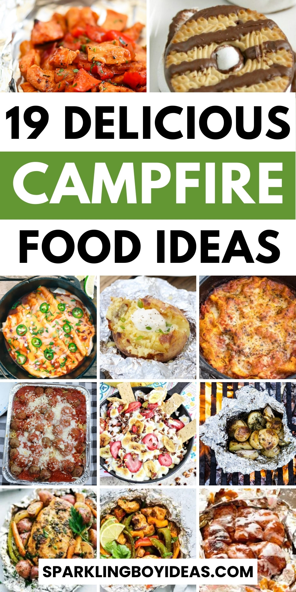 19 Simple Easy Campfire Food Ideas - Sparkling Boy Ideas