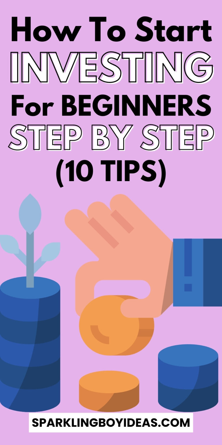 10 Tips On How To Start Investing For Beginners - Sparkling Boy Ideas