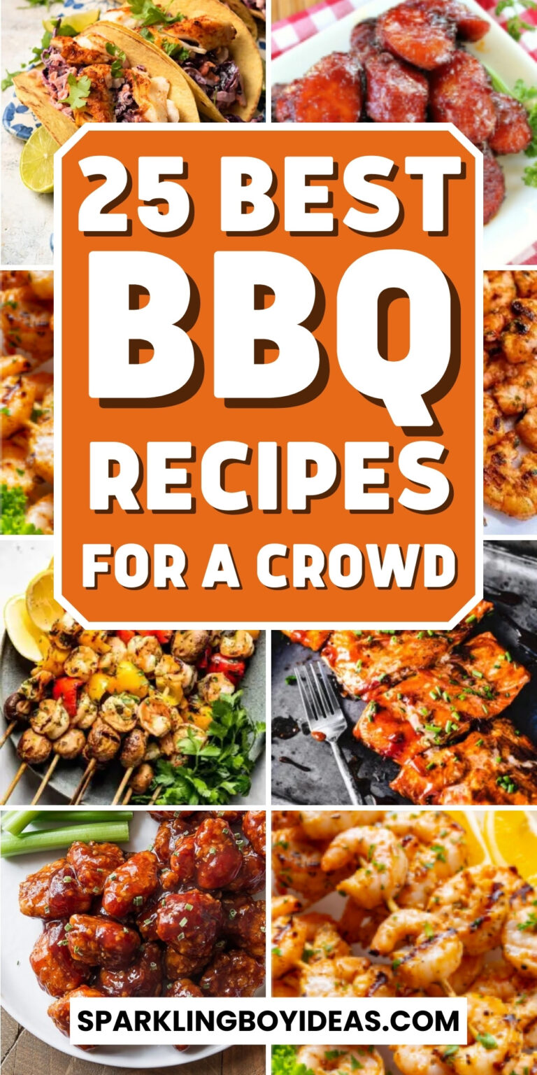 25 Easy BBQ Recipes - Sparkling Boy Ideas