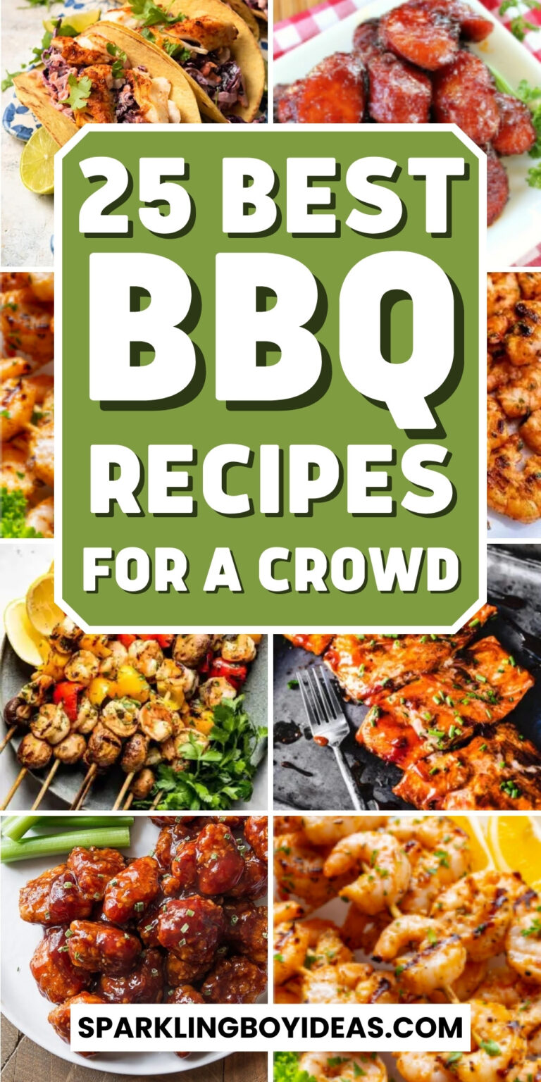 25 Easy BBQ Recipes - Sparkling Boy Ideas