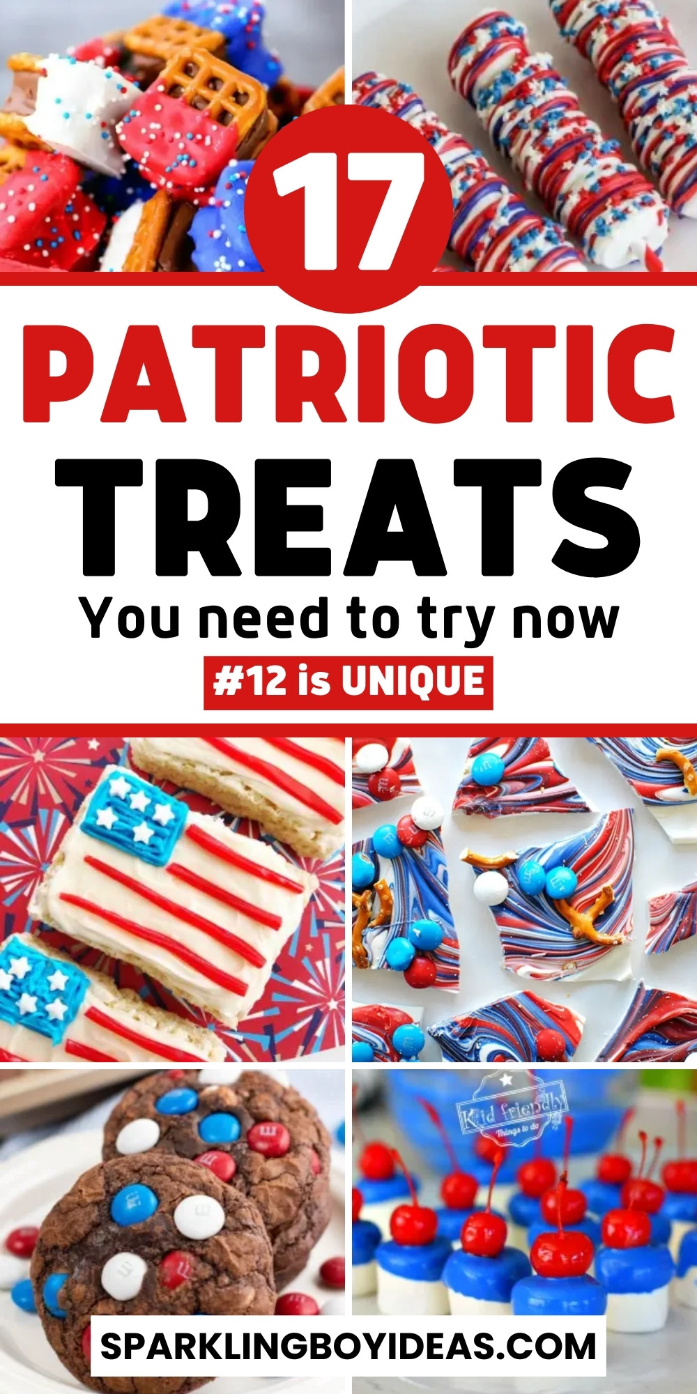 17 Easy Patriotic Treats - Sparkling Boy Ideas