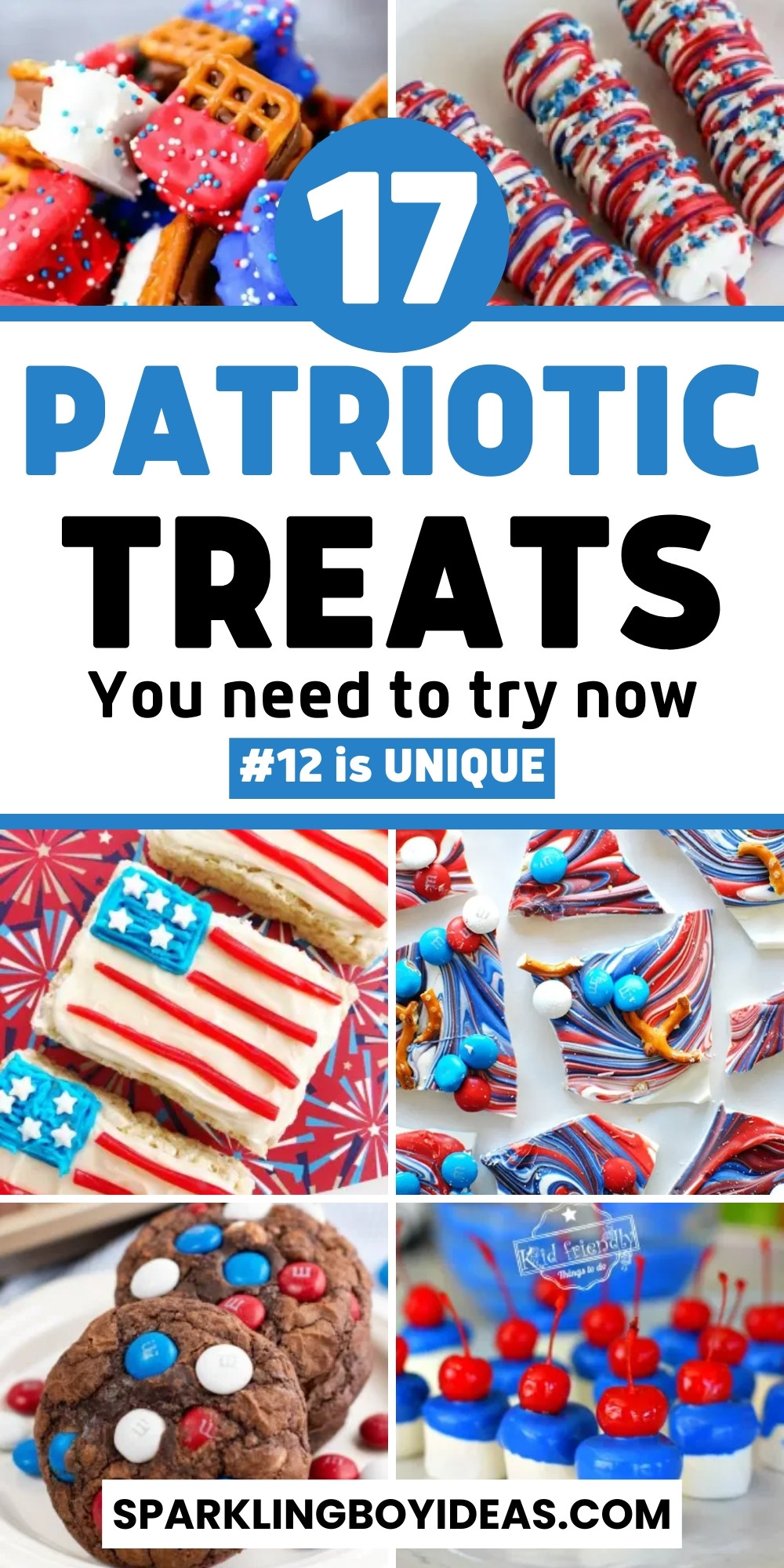 17 Easy Patriotic Treats - Sparkling Boy Ideas