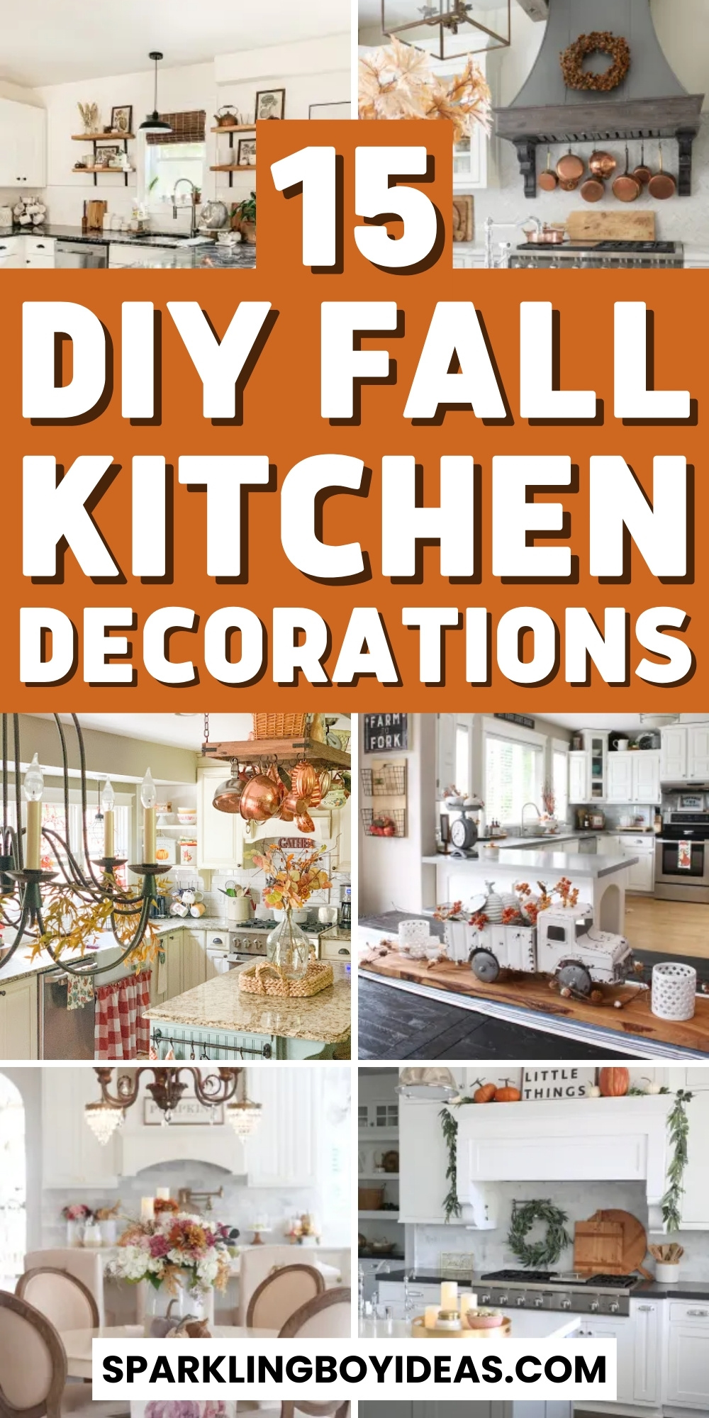 15 Cozy Fall Kitchen Decor - Sparkling Boy Ideas