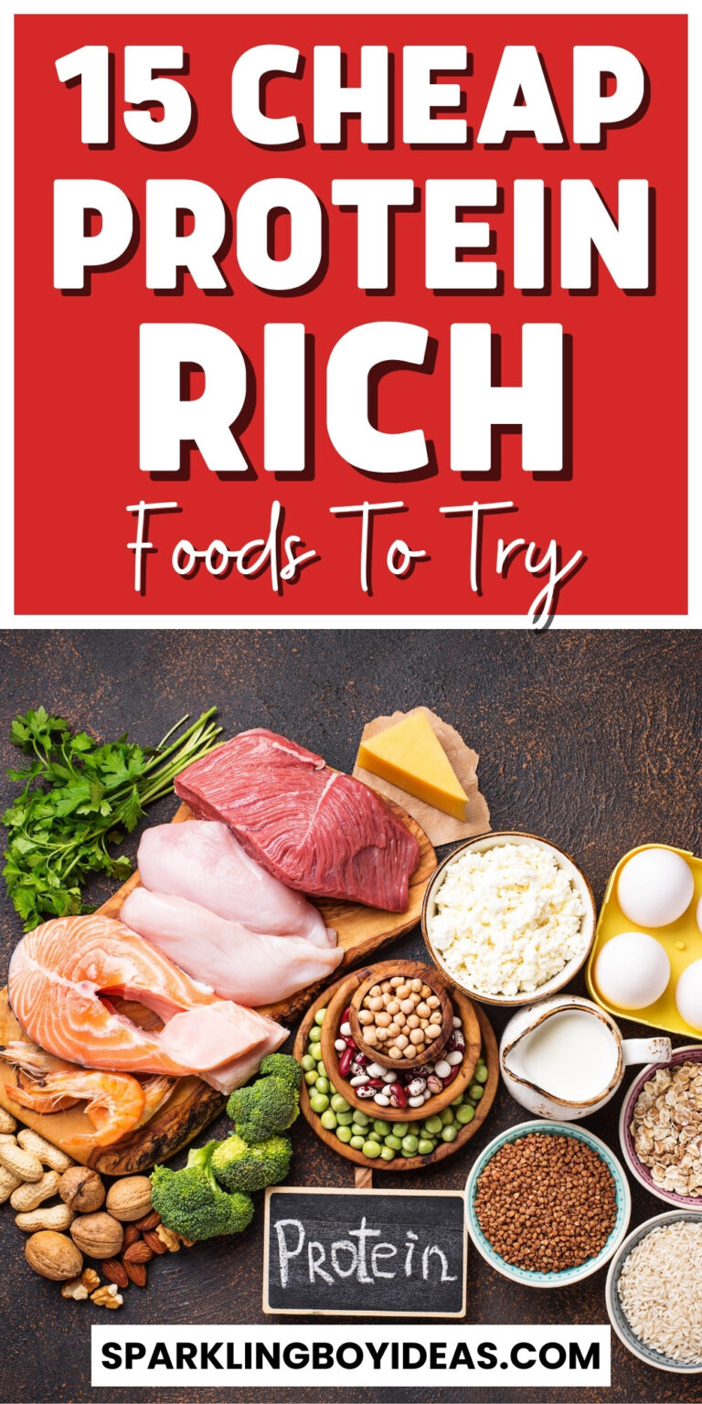 15 Protein Rich Foods For Optimal Nutrition - Sparkling Boy Ideas