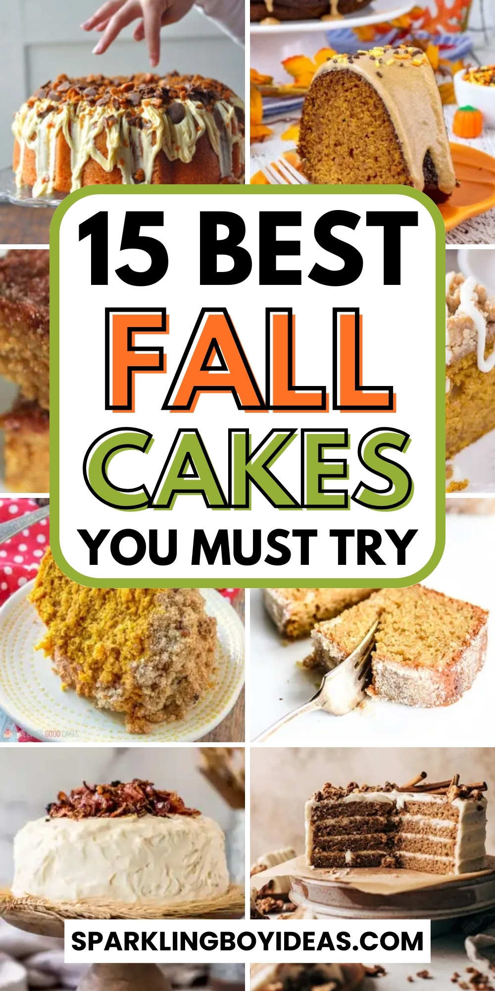15 Easy Fall Cakes - Sparkling Boy Ideas