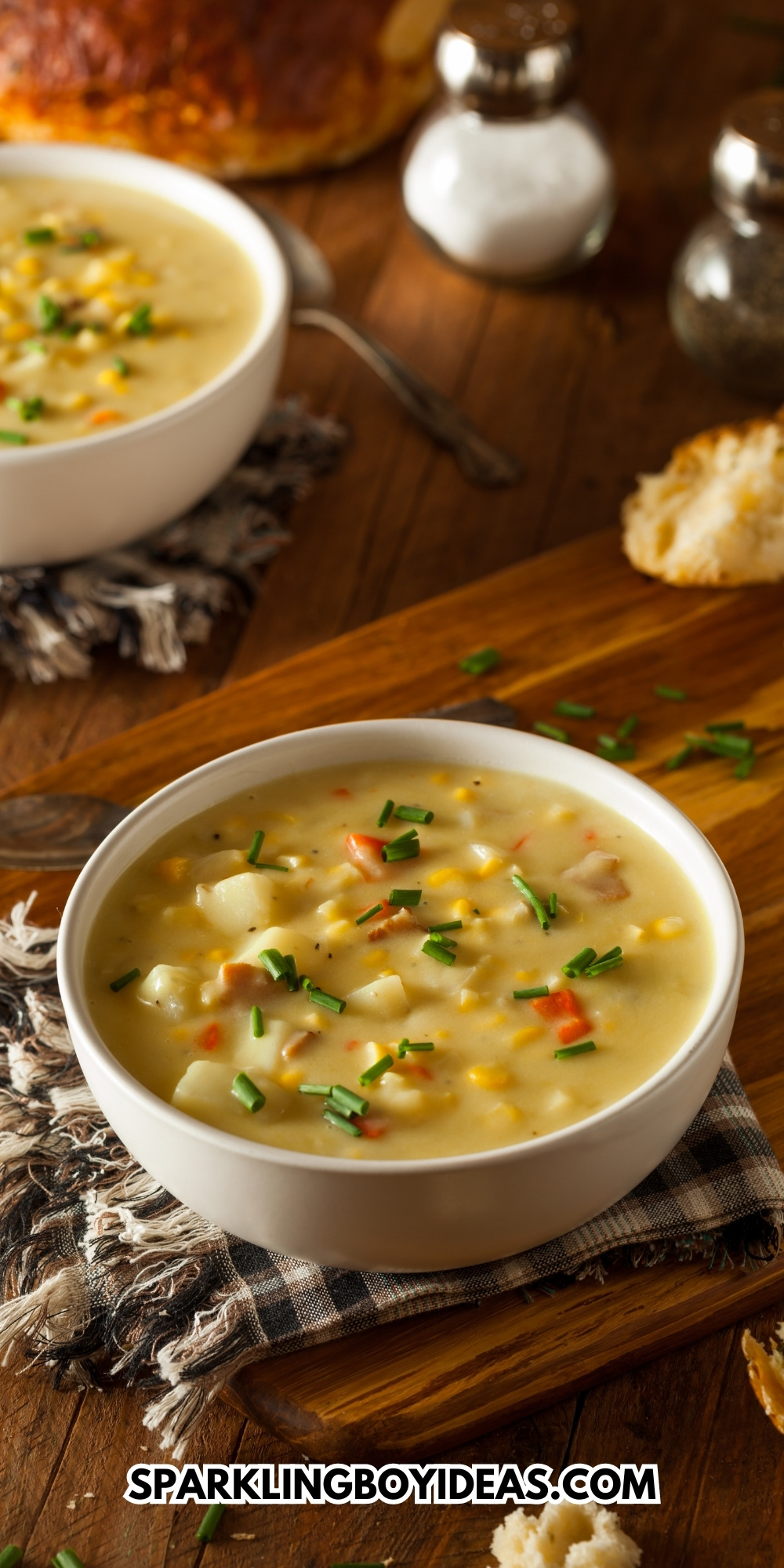 Potato Corn Chowder - Sparkling Boy Ideas