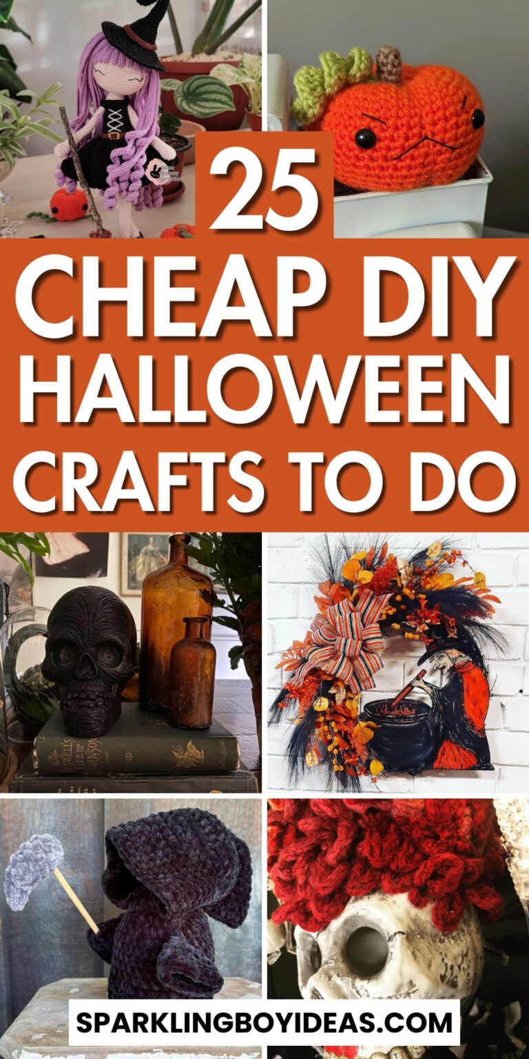 15 DIY Halloween Crafts - Sparkling Boy Ideas