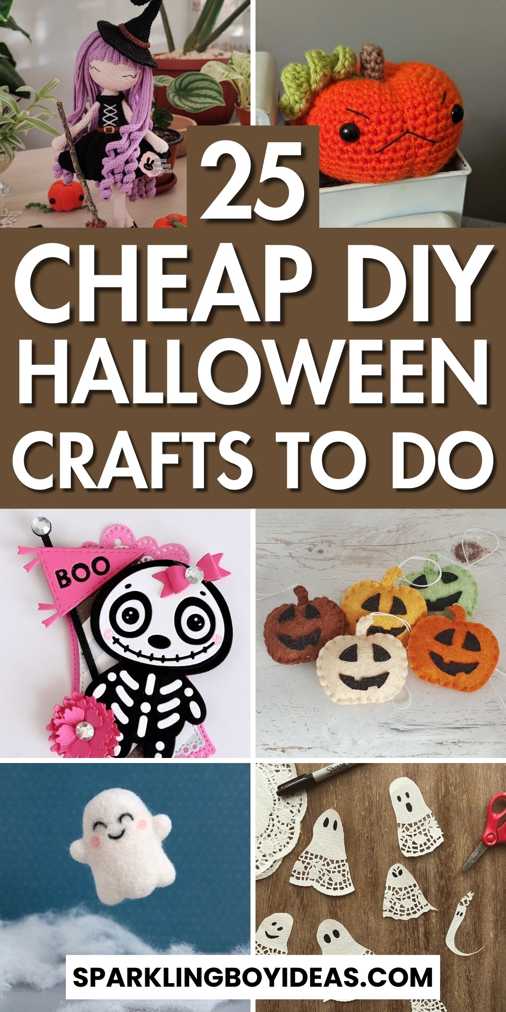 15 DIY Halloween Crafts - Sparkling Boy Ideas