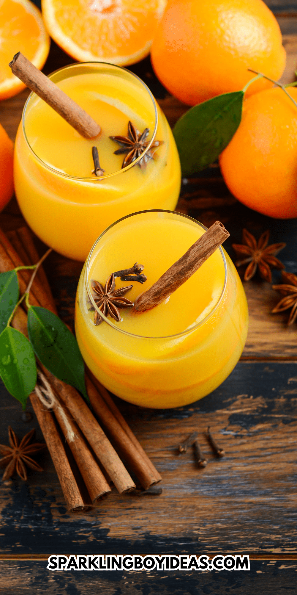 Spiced Orange Punch - Sparkling Boy Ideas