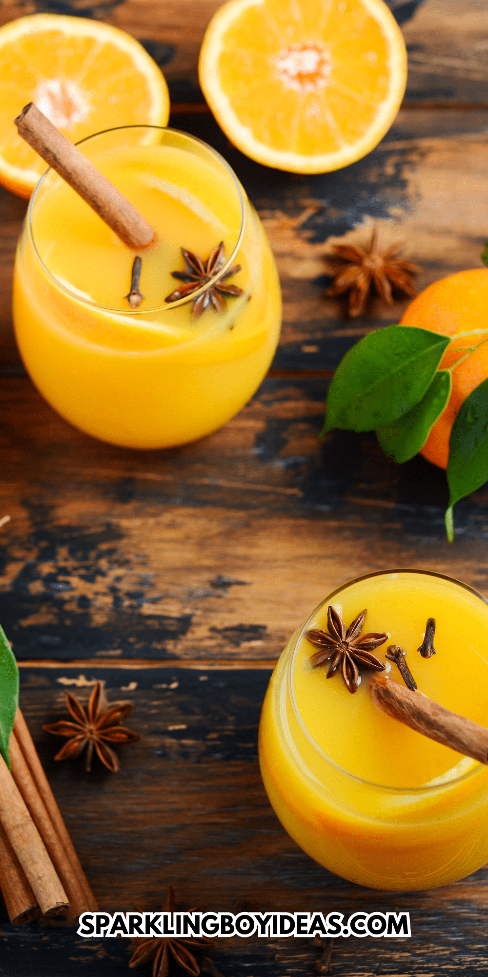 Spiced Orange Punch - Sparkling Boy Ideas