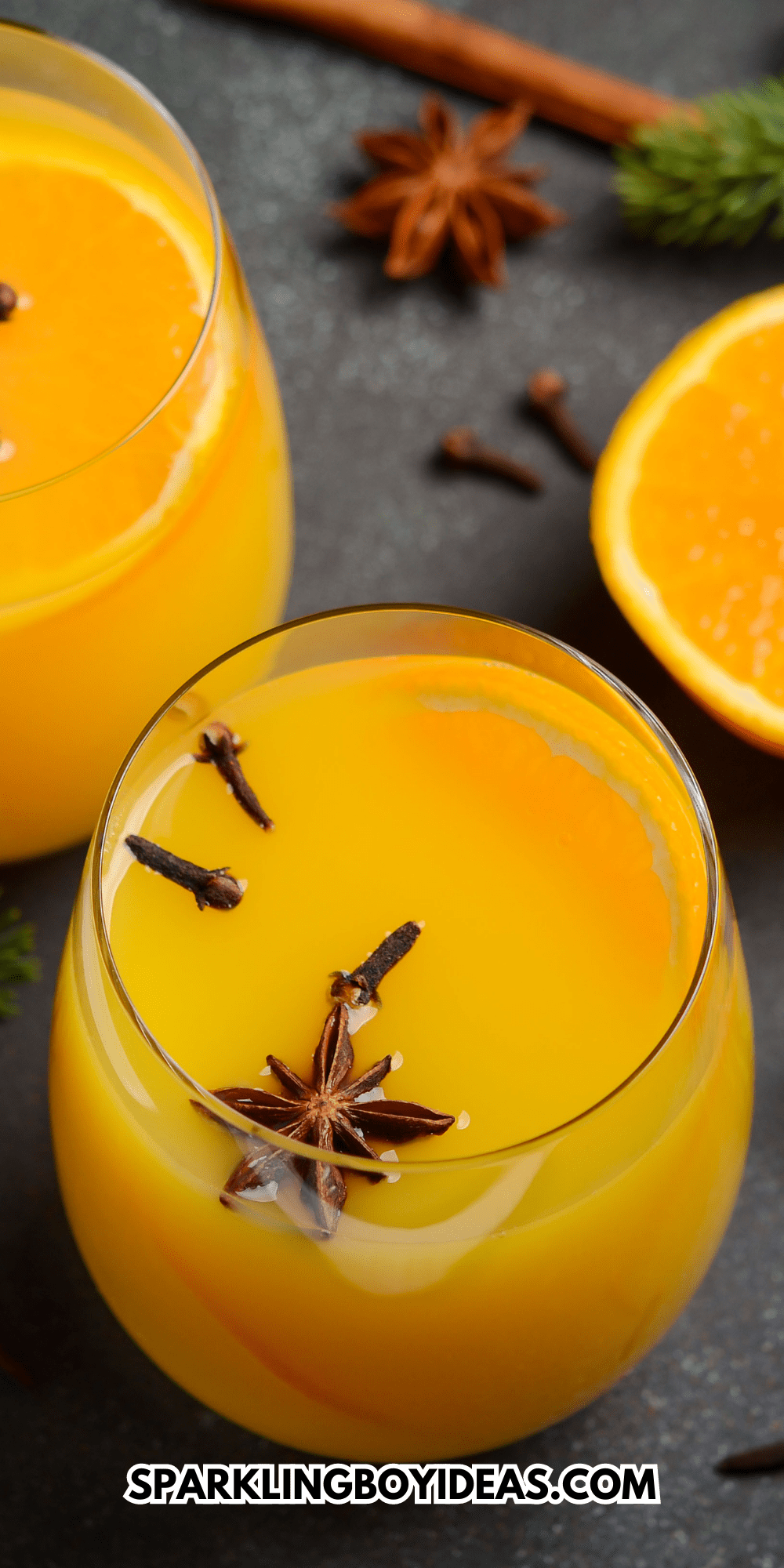 Spiced Orange Punch - Sparkling Boy Ideas