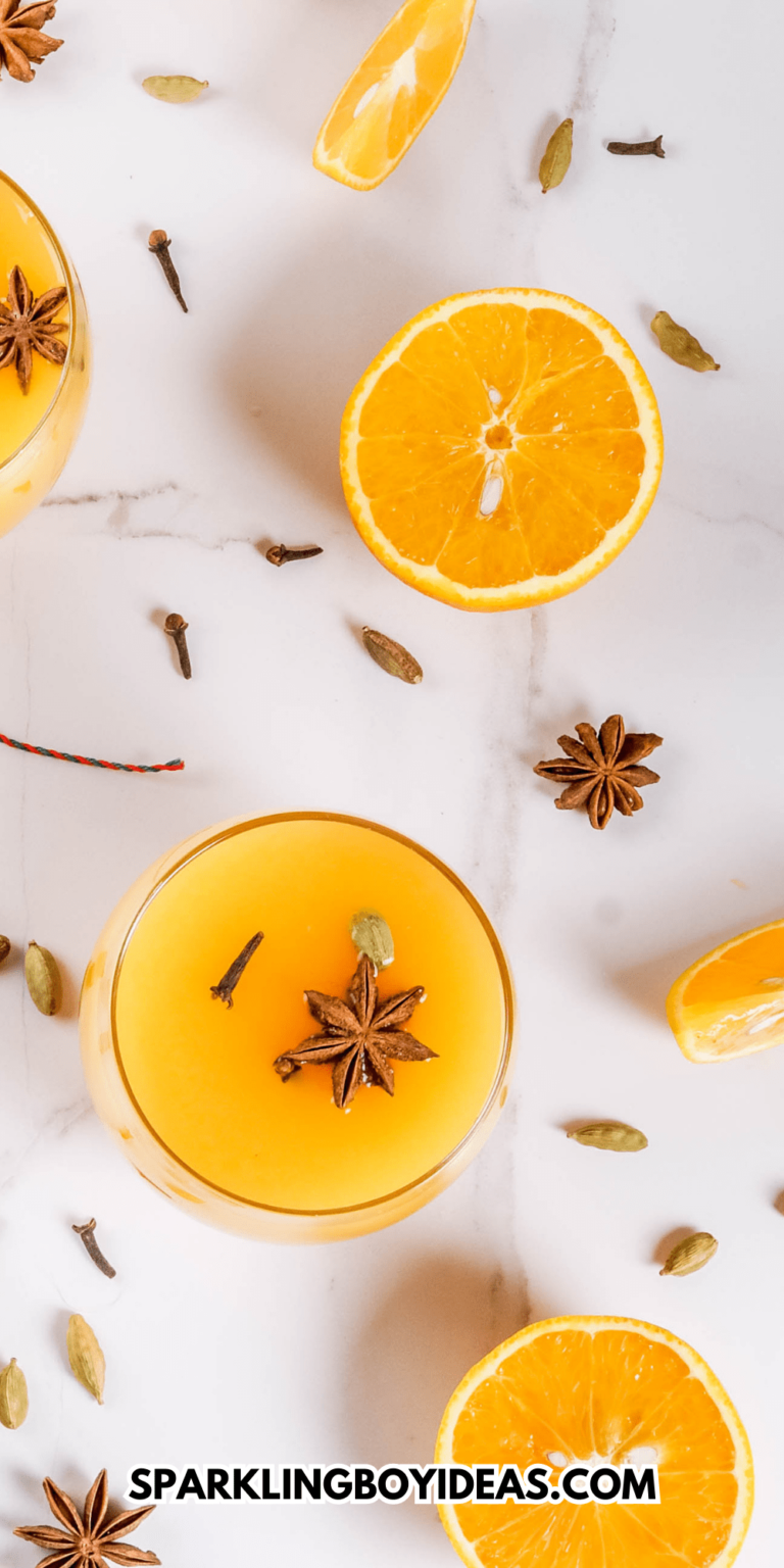 Spiced Orange Punch - Sparkling Boy Ideas