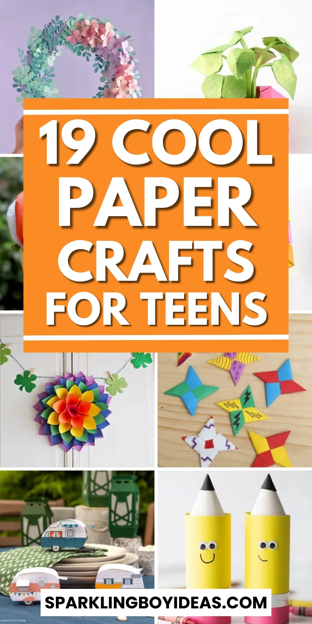 19 Easy DIY Cool Paper Crafts - Sparkling Boy Ideas