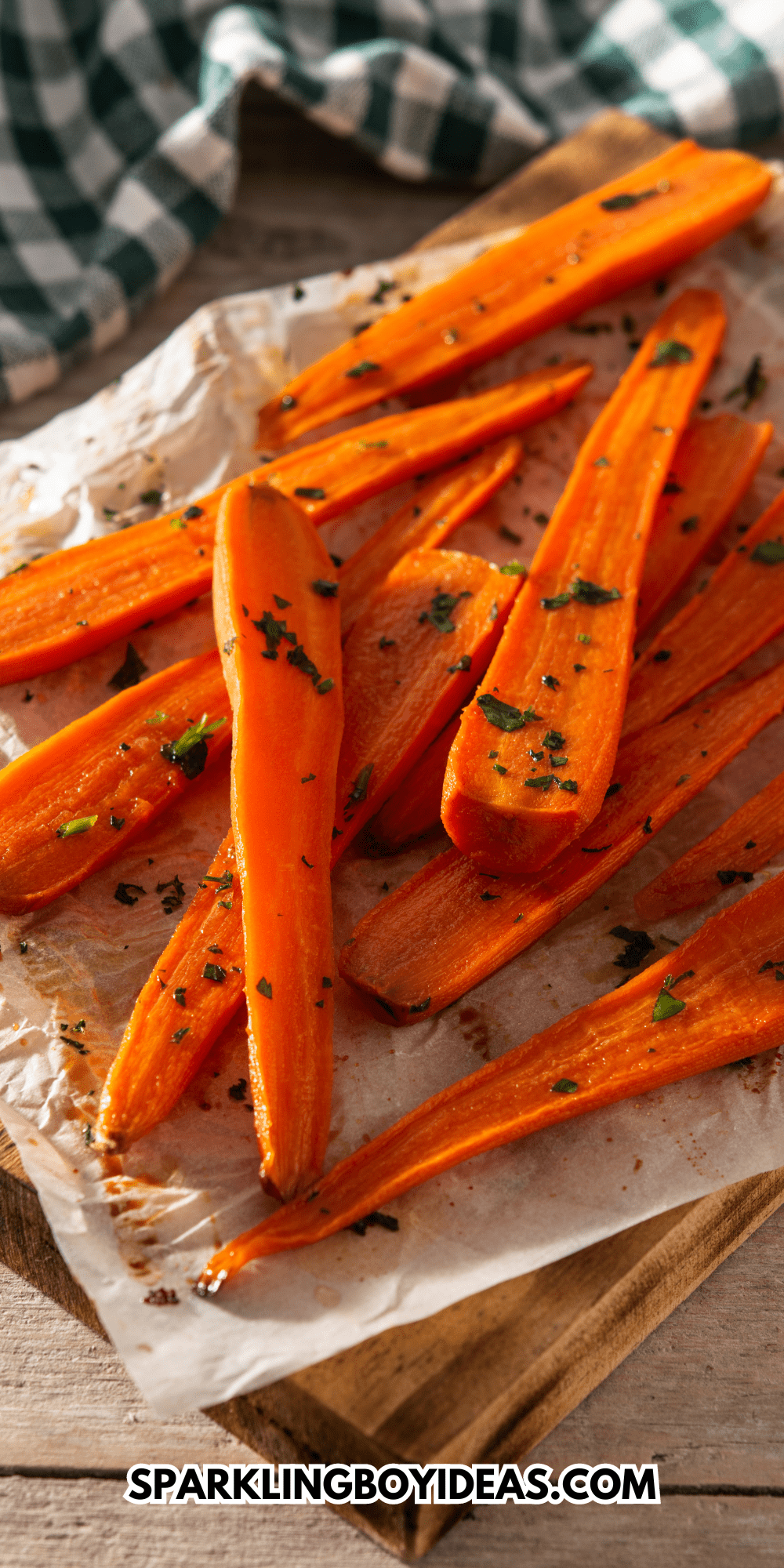 Roasted Honey Glazed Carrots Sparkling Boy Ideas