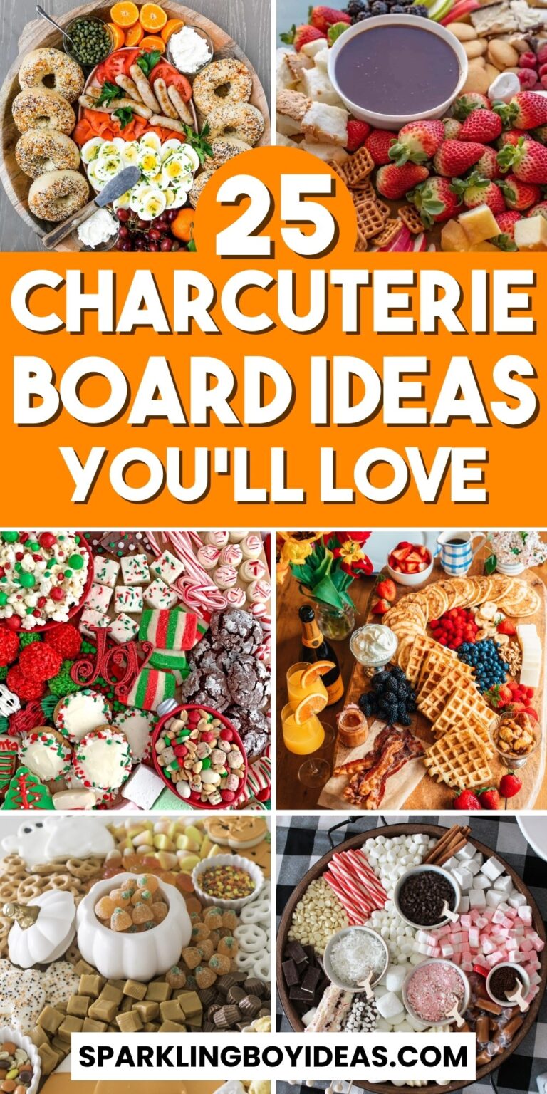 25 Easy Charcuterie Board Ideas - Sparkling Boy Ideas