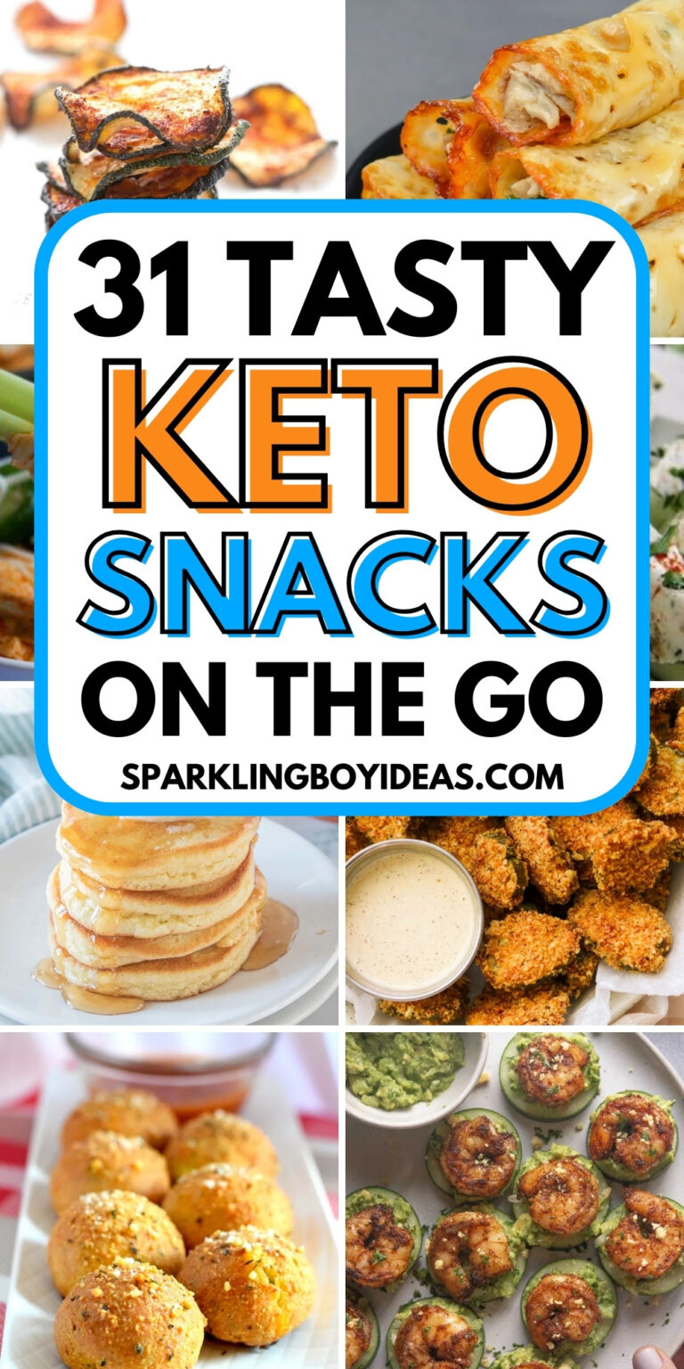 31 Easy Low Carb Keto Snacks - Sparkling Boy Ideas