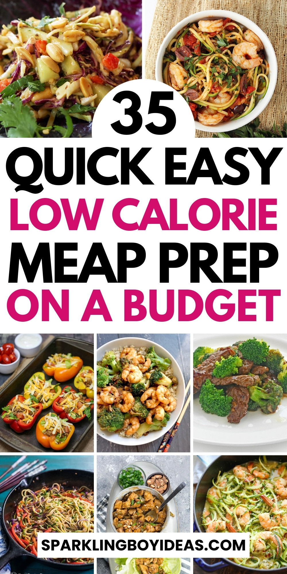 35 Easy Healthy Low Calorie Meals - Sparkling Boy Ideas