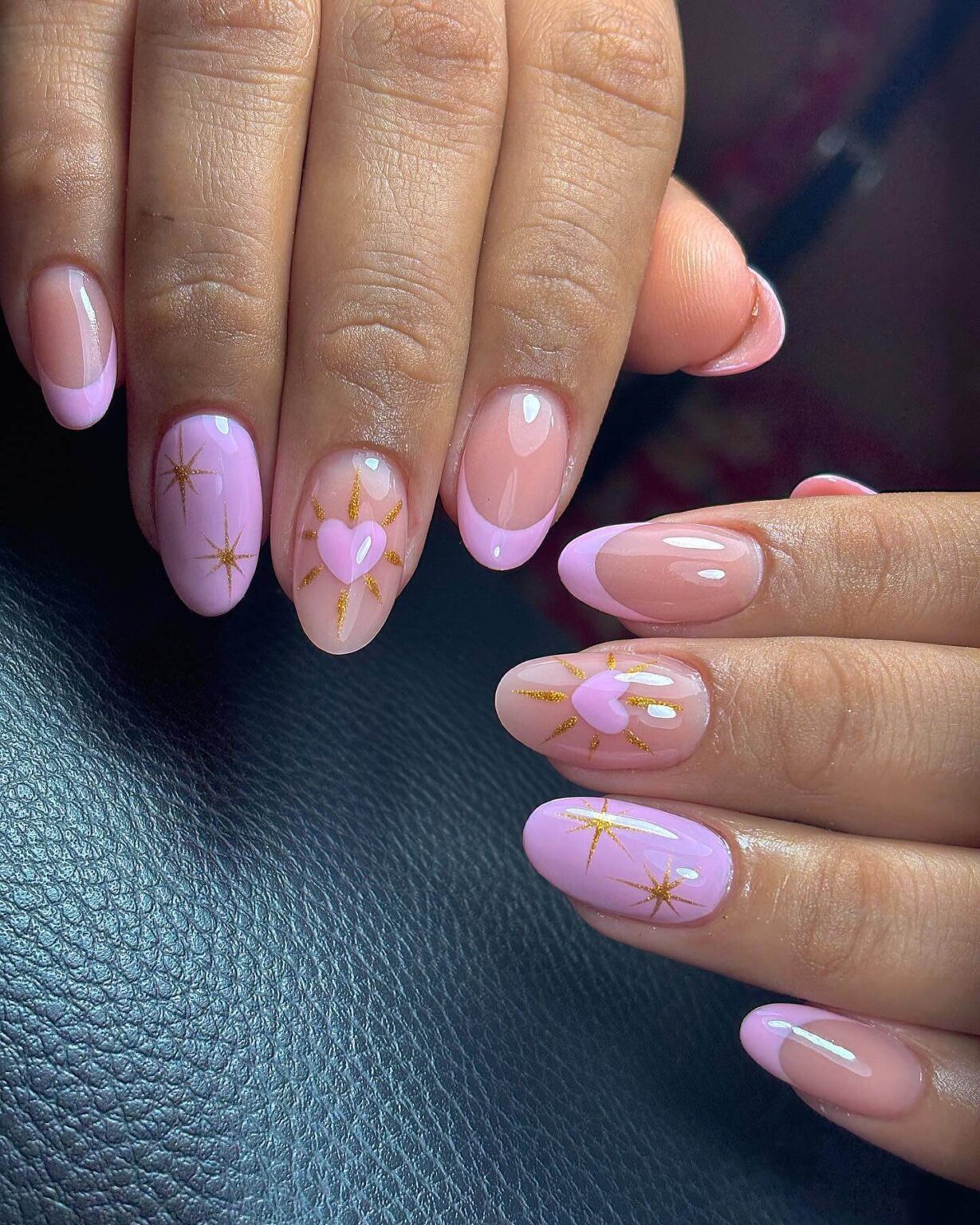 21 Cute Romantic Love Nails - Sparkling Boy Ideas