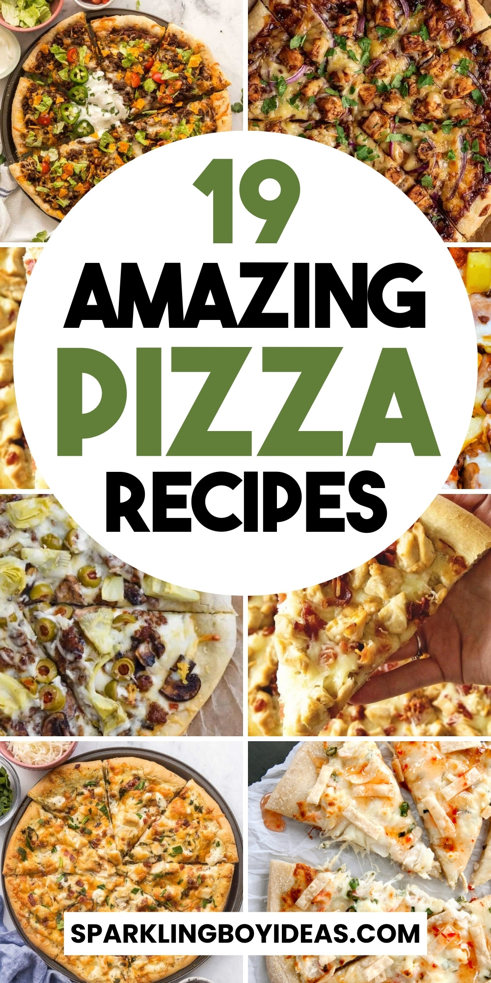 19 Easy Homemade Pizza Recipes - Sparkling Boy Ideas