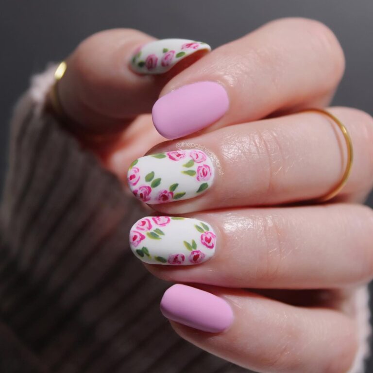 21 Cute Trendy Spring Nail Designs - Sparkling Boy Ideas