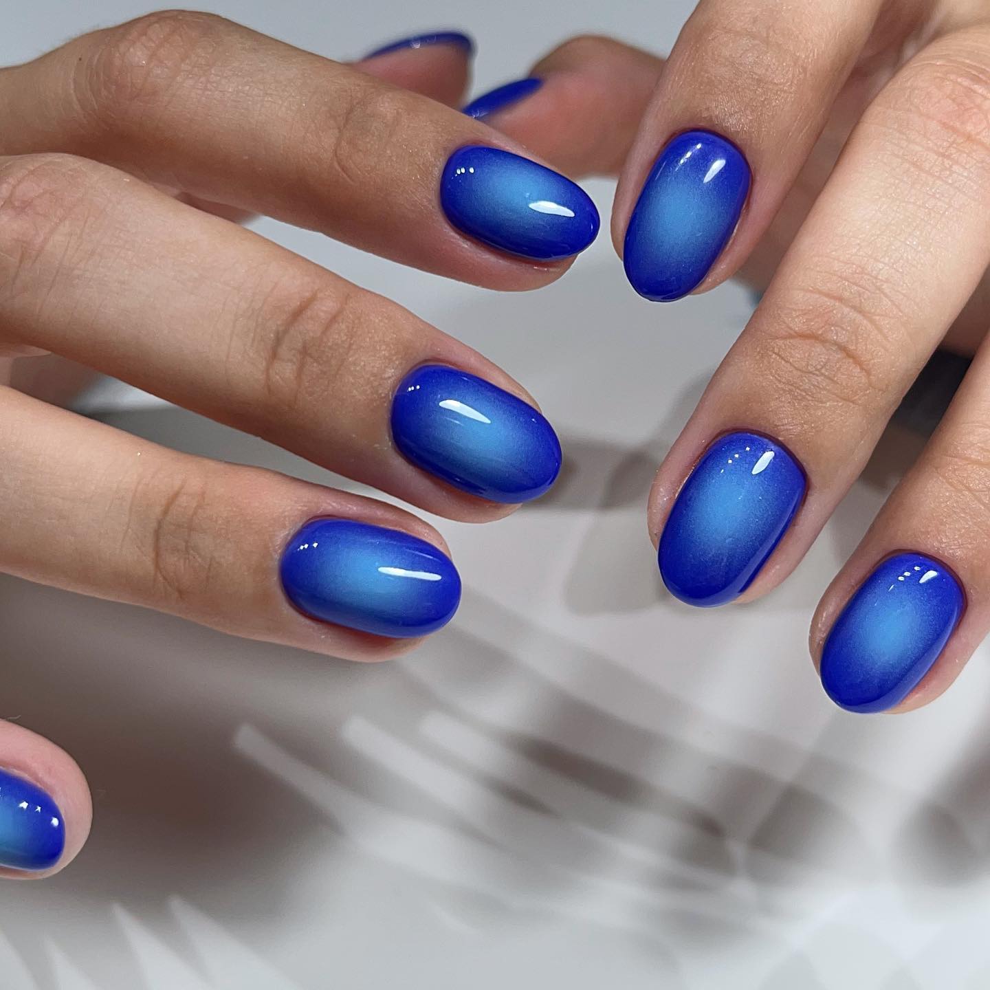 21 Simple Cute Blue Nails - Sparkling Boy Ideas