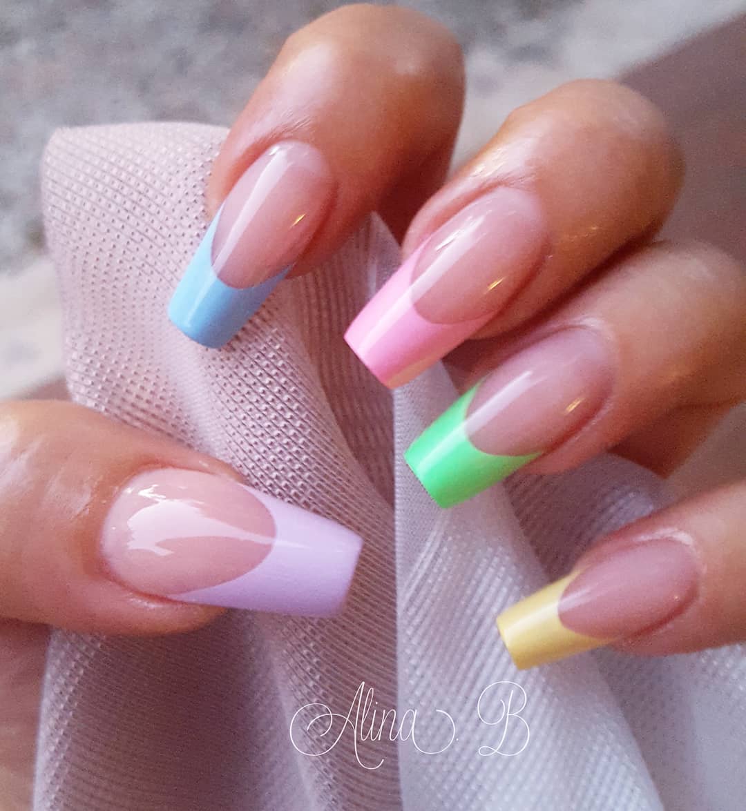 19 Cute Pastel Nails - Sparkling Boy Ideas