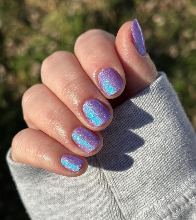 21 Cute Trendy Purple Nails - Sparkling Boy Ideas