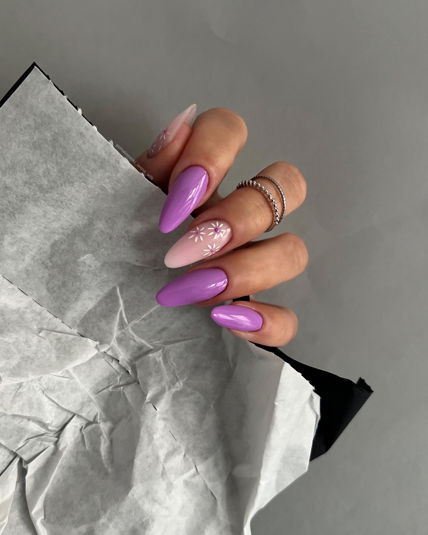 21 Cute Trendy Purple Nails - Sparkling Boy Ideas