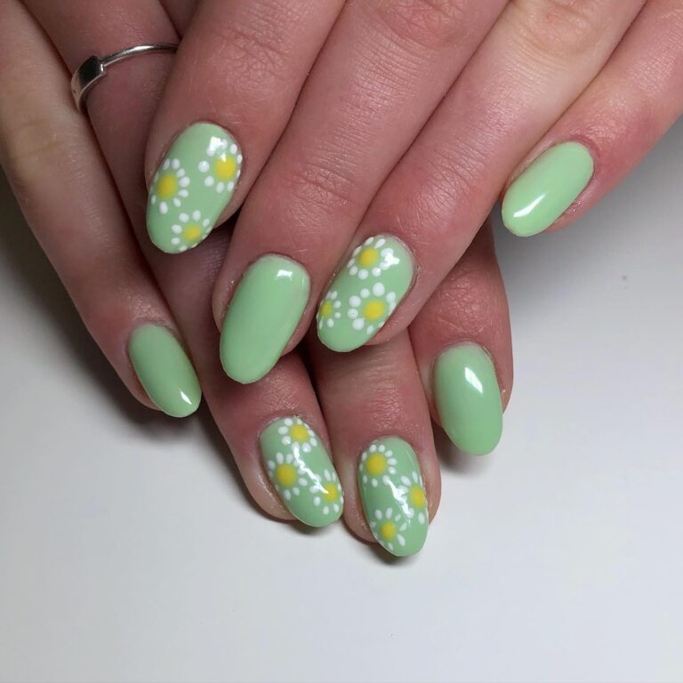 19 Fun Cute Spring Acrylic Nails - Sparkling Boy Ideas