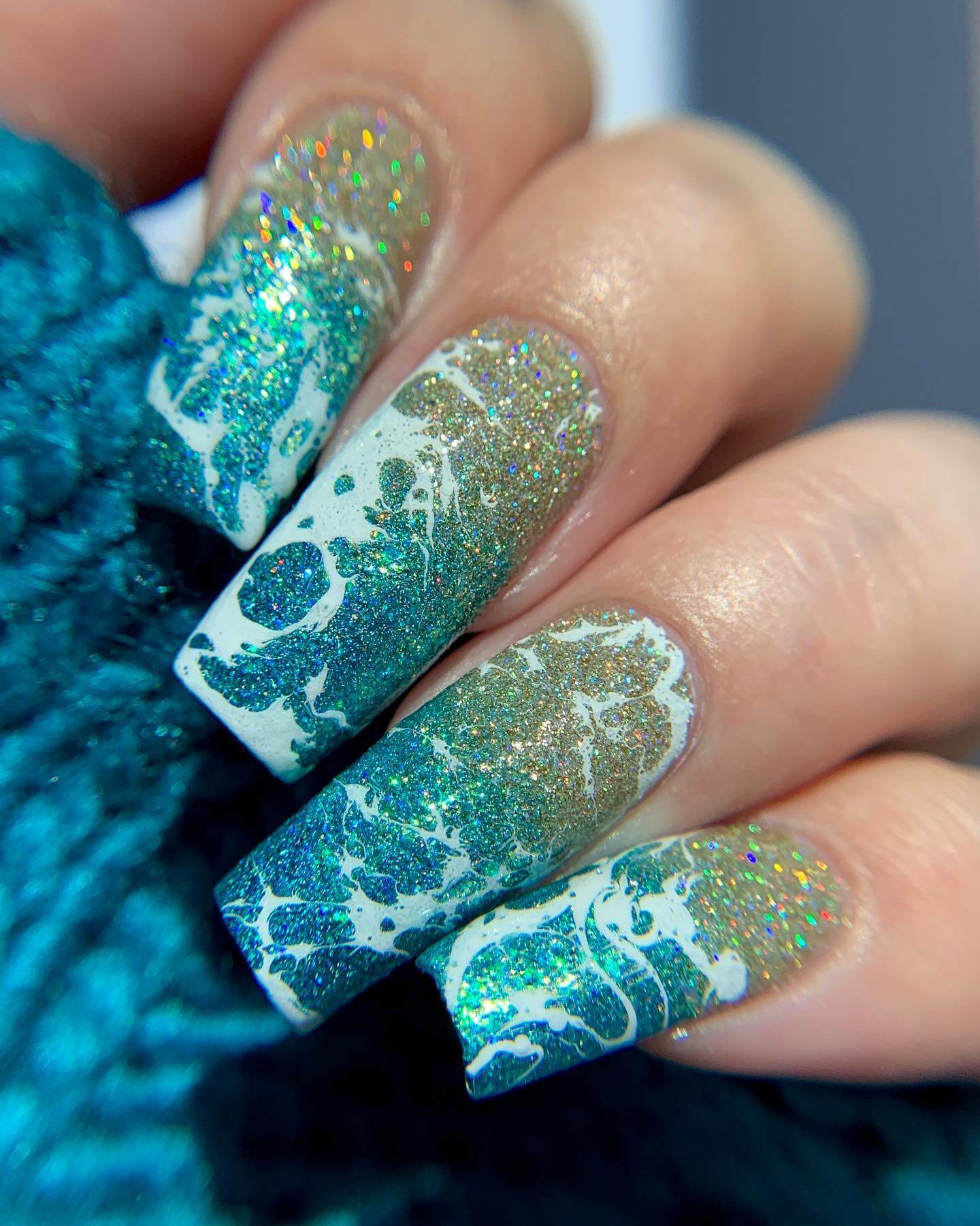 21 Cute Trendy Beach Nails - Sparkling Boy Ideas