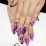 31 Cute Trendy Amber Nails - Sparkling Boy Ideas