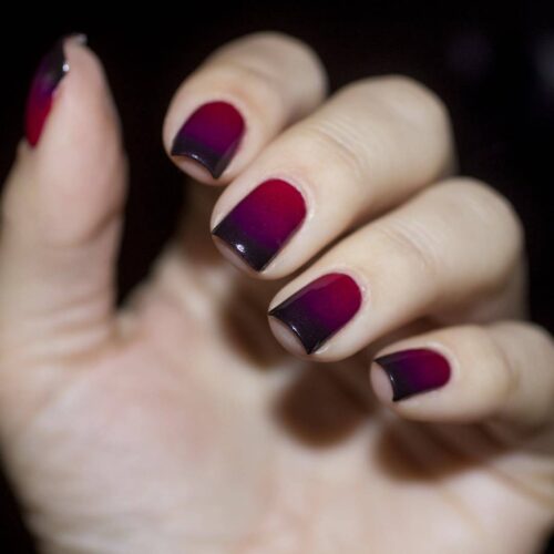 21 Cute Trending Gradient Nails - Sparkling Boy Ideas