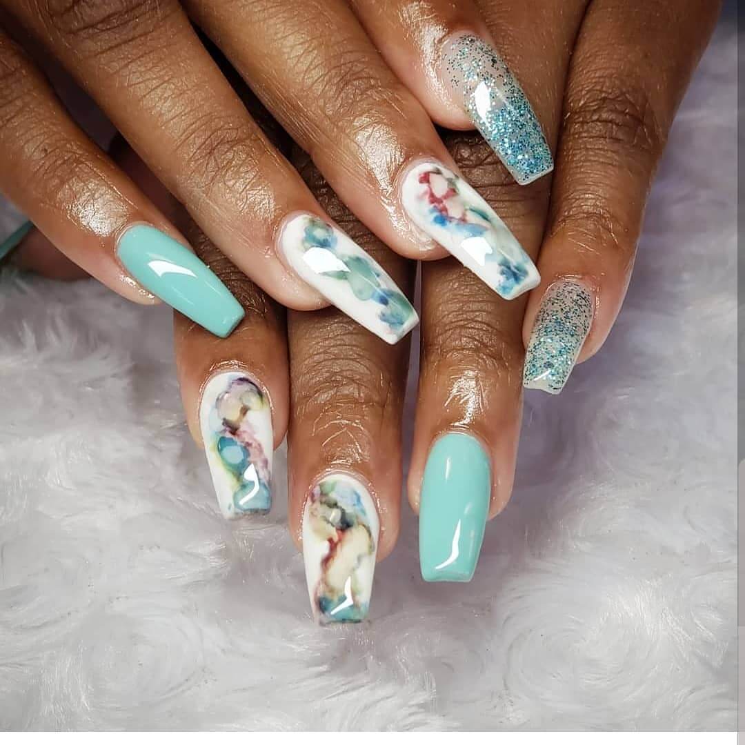 21 Cute Earth Tone Nails - Sparkling Boy Ideas