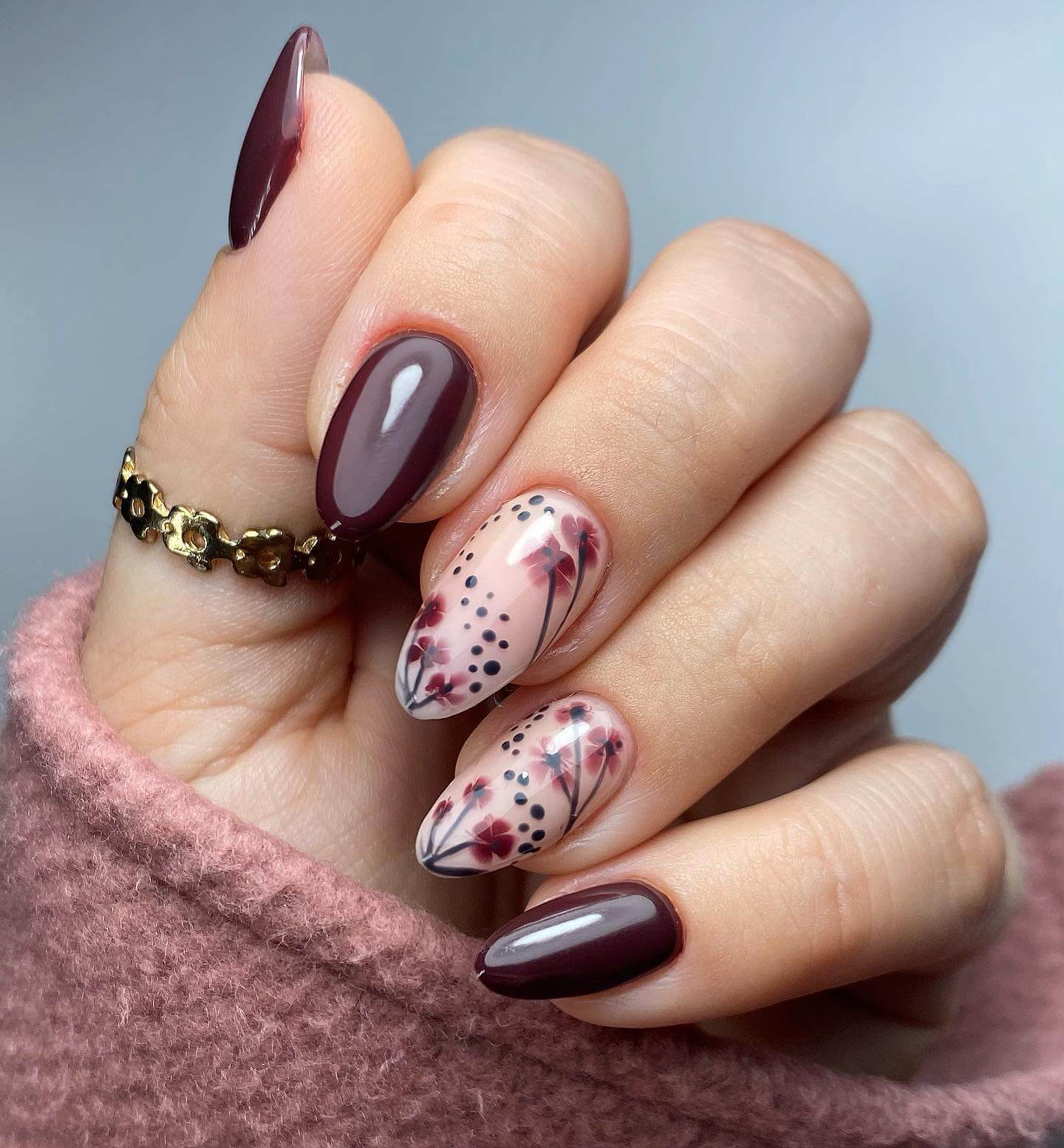 31 Super Stylish Fall Nails - Sparkling Boy Ideas