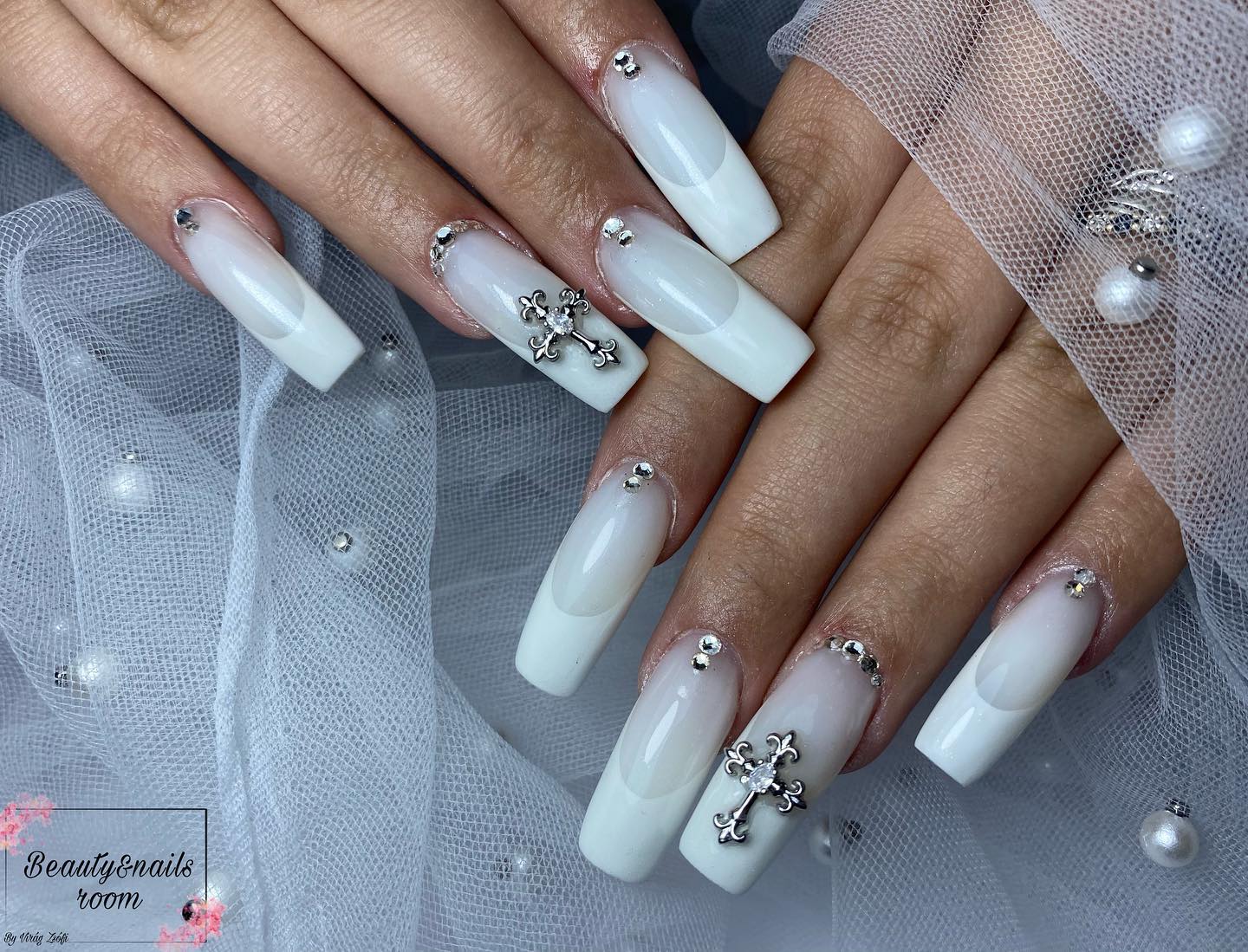 25 Trendy Milky French Nails - Sparkling Boy Ideas